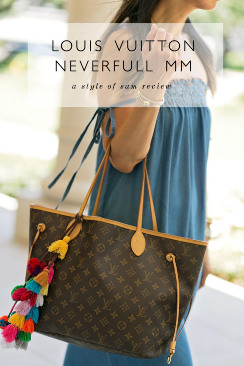 LV Neverfull MM bag review | What's in My Bag | Style of Sam