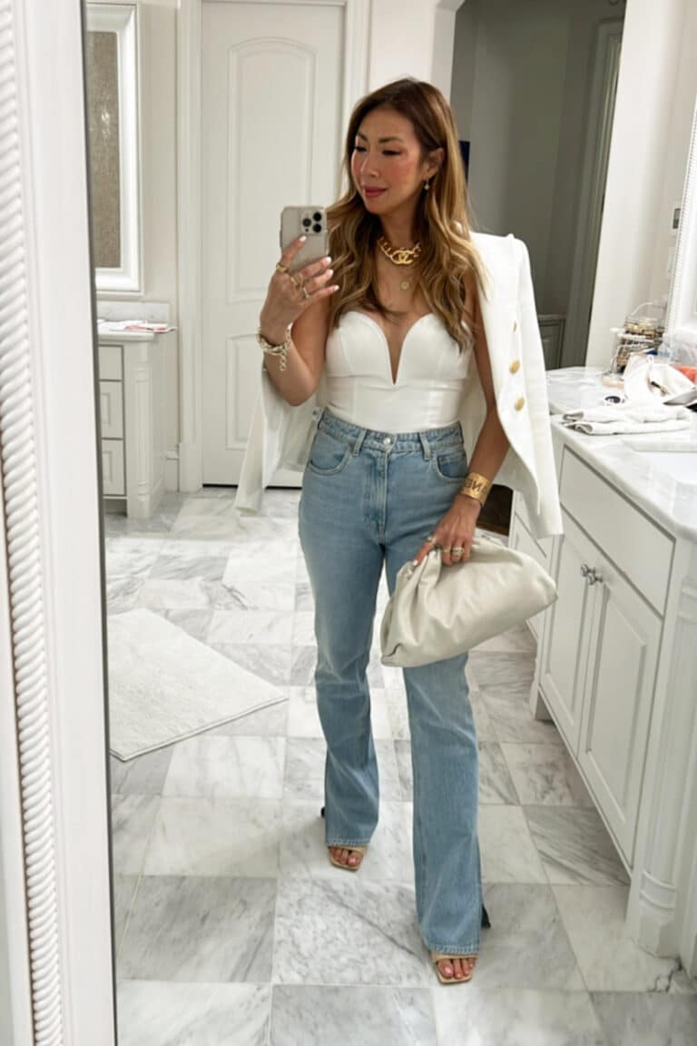 I TRIED THE SPLIT HEM JEANS TREND & I'M OBSESSED